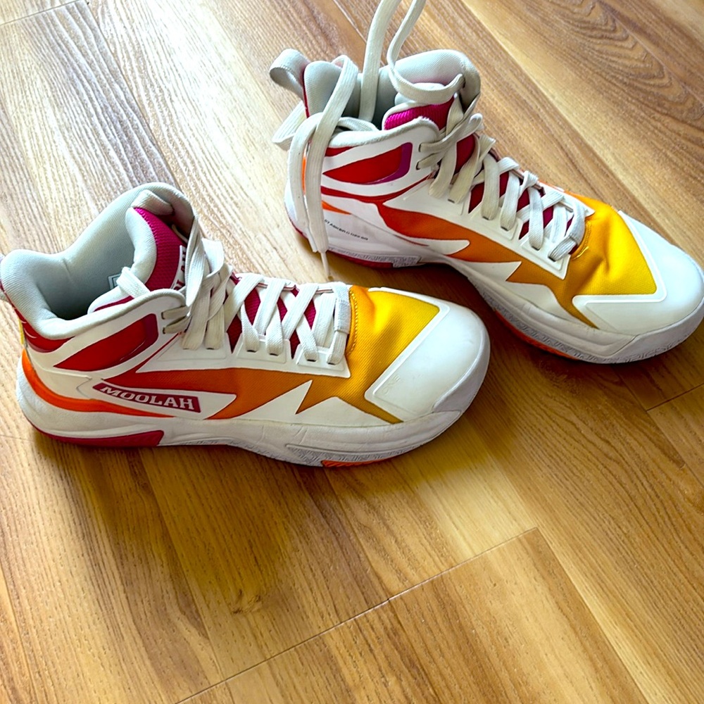 Moolah Triple Double Basketball Shoe. Vibrant Pink, O… - Gem